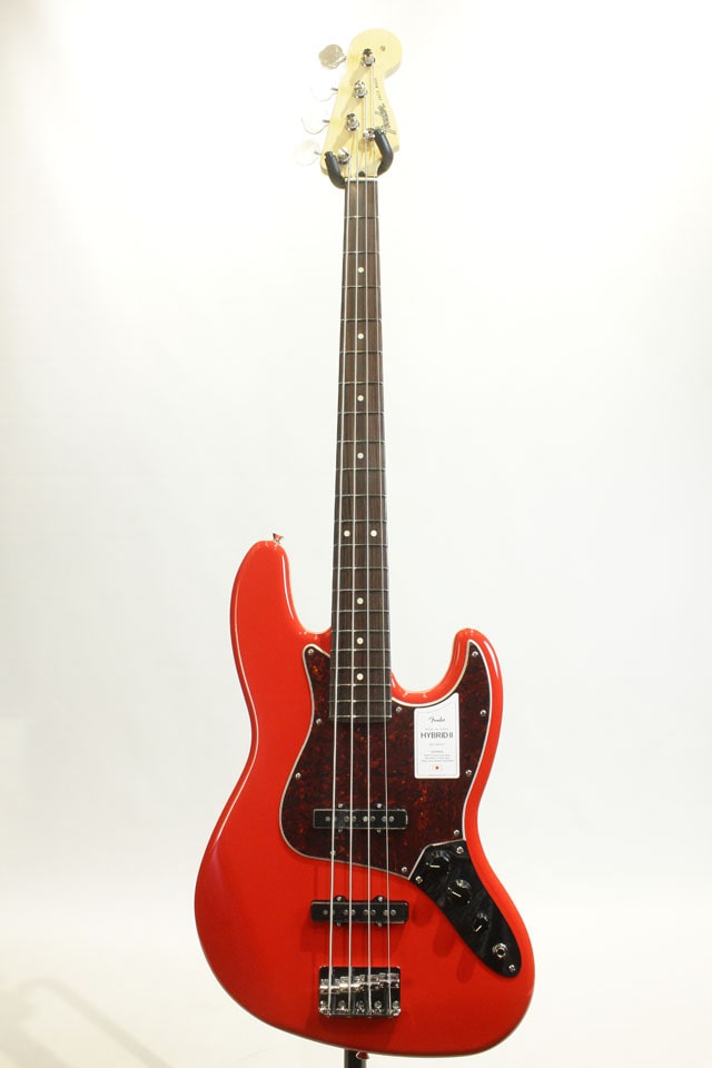 MADE IN JAPAN HYBRID II JAZZ BASS Modena Red / Rosewood: ベース三木楽器公式通販サイト