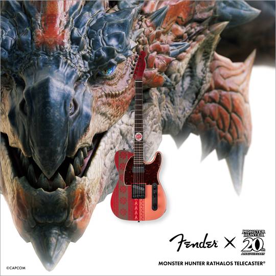 Monster Hunter Rathalos Telecaster Rathalos Red/R 【ご予約品/2025年3月発売予定 ...